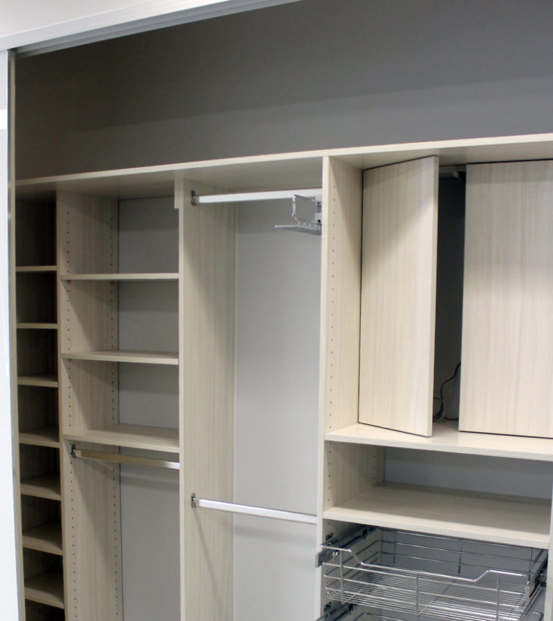 Wardrobes the preferred choice where space is at a premium